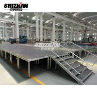 China 750kgs/sqm Heavy Duty Portable Aluminum temporary 4x4 Stage Platform for sale