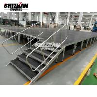 China Custom Aluminum Lighting Platform Stage Roof Truss System Outdoor Stage Platform for sale