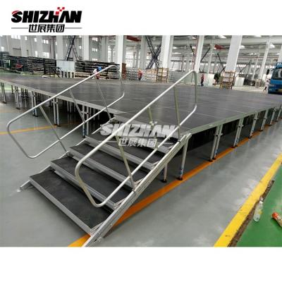 China LightWeight Aluminum Stage Platforms Adjustable Removable Small Smart Event Stage for sale