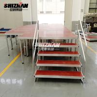 China Custom Aluminum Lighting Platform Stage Roof Truss System Outdoor Stage Platform for sale