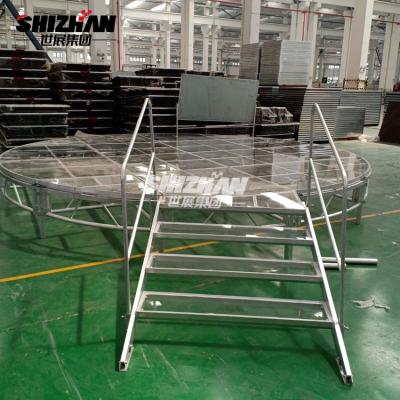 China aluminum outdoor event glass stage for sale