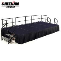 China Legs Adjustable Mini Aluminum Portable Stage Platform For Event Show for sale