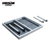 China High Loading Weight Round Aluminum Platform Stage Acrylic Glass for sale