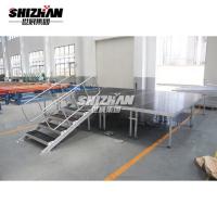 China TUV certificated aluminium portable 4ft 8ft Mobile Concert Event Foldable Stage platform for sale