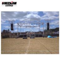 China movable Aluminum Stage Platforms Wedding Fashion Show Mobile Aluminum Truss Light Podium for sale