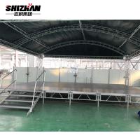 China movable Aluminum Stage Platforms Wedding Fashion Show Mobile Aluminum Truss Light Podium for sale