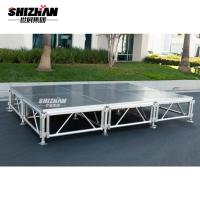 China Concert Outdoor 18mm Plywood Modular Mobile Wedding DJ Platform Stage for sale