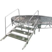 China Outdoor Event Glass Stage Mobile Aluminum Assemble Portable Acrylic Stage Platform for sale