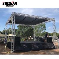 China Concert Outdoor 18mm Plywood Modular Mobile Wedding DJ Platform Stage for sale