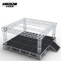 China Custom Outdoor Lighting Aluminum Stage Platforms Roof Truss System for sale