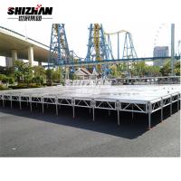 China TUV Aluminum Stage Platforms Lightweight Durable Movable Easy Install Assembly Folding for sale