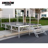China Easy Install Fully Aluminum Adjustable TUV Portable Concert Stage for sale