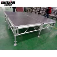 China Easy Install Fully Aluminum Adjustable TUV Portable Concert Stage for sale