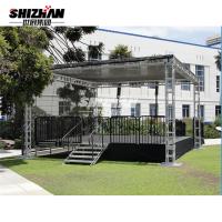 China Easy Install Fully Aluminum Adjustable TUV Portable Concert Stage for sale