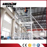 China OEM Catwalk Aluminium Mobile Scaffoldtower Cold Galvanization for sale