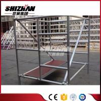 China OEM Catwalk Aluminium Mobile Scaffoldtower Cold Galvanization for sale
