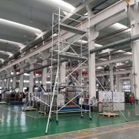 China Easy Install Mobile Aluminium Mobile Scaffolding Tower 3D Model for sale