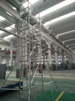 China Aluminium 10m Double Height Cantilever Scaffold Tower for sale