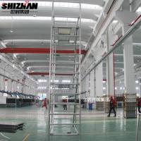 China 10m portable mobile tower Aluminum Mini Scaffold horizontal pipe for sale