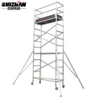 China Hydraulic Construction aluminum mobile scaffold platform stage for sale
