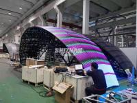China TUV Long Span LED Ball Heavy Duty Truss 85 Ton Loading Capacity Steel Truss Structure for sale