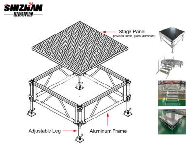China Non-Slip Surface Stage Light Truss for Safe and Secure Performances for sale