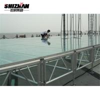 China Aluminum Fashion Show Glass Stage Adjustable Acrylic Platform for sale
