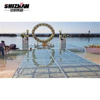 China Aluminum Fashion Show Glass Stage Adjustable Acrylic Platform for sale