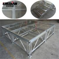 China Acrylic Wedding Glass Stage Assembly Fashion Show Catwalk Platform for sale