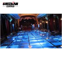China Wedding Glass Stage Ceremony Swimming Pool Floor Acrylic Transparent Mobile Stage Platform for sale