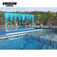 China High Loading Capacity Portable Acrylic Temporary Live Show Stage Floor for sale