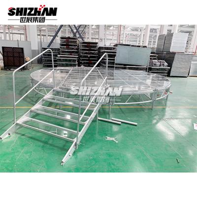 China Outdoor Indoor Fashion Show Wedding Aluminum Stage Platform Acrylic Event for sale
