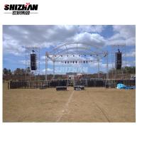 China High Loading Weight Round Aluminum Platform Stage Acrylic Glass for sale