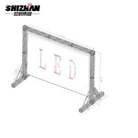 China Stage Aluminum Spigot Truss 1m 2m Length for sale