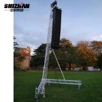 China Spigot Bolt Lift Tower Audio Line Array Truss Stand 600x1000mm for sale