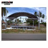 China Sound And Light Arch Roof Truss Aluminum Truss Roof System for Event Staging for sale