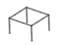 China OutdoorAlloy Truss Concert Stage Aluminum Lighting Truss Roof System for sale