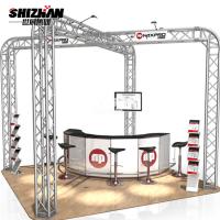 China Trade Show Booth 6082-T6 6061-T6 Aluminium Lighting Trusses 290X290mm for sale