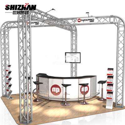 China Trade Show Booth 6082-T6 6061-T6 Aluminium Lighting Trusses 290X290mm for sale