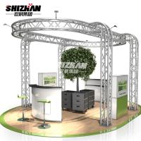 China Trade Show Booth 6082-T6 6061-T6 Aluminium Lighting Trusses 290X290mm for sale