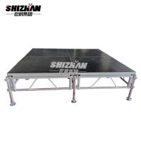 China Wedding Event Assembly Aluminium Stage Platforms 1.22x2.44m for sale
