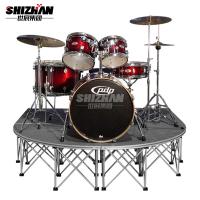 China 4x8 Stage Platform Deck Drum Riser TUV Certified for sale
