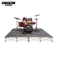 China 4x8 Stage Platform Deck Drum Riser TUV Certified for sale