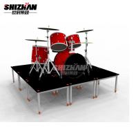 China 4x8 Stage Platform Deck Drum Riser TUV Certified for sale