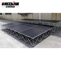 China Aluminium Alloy 6061-T6 Portable Outdoor Stage Platforms For Concert Event for sale