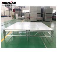 China Outdoor Event Glass Floor Portable Dance Stage TUV Certified 800kgs/Sqm for sale