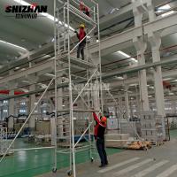China Easy Install Mobile Aluminum Scaffolding Tower 3m 12m Height for sale