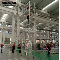 China Easy Install Mobile Aluminum Scaffolding Tower 3m 12m Height for sale