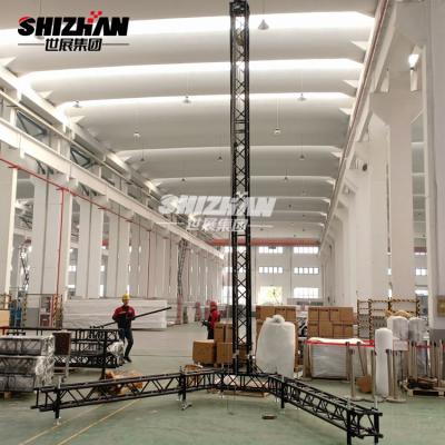 China Line Array Speaker Aluminium Lighting Truss Standing 400x400mm for sale