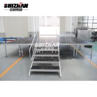 China 1.22x2.44m Black Aluminum Stage Platforms Outdoor for sale